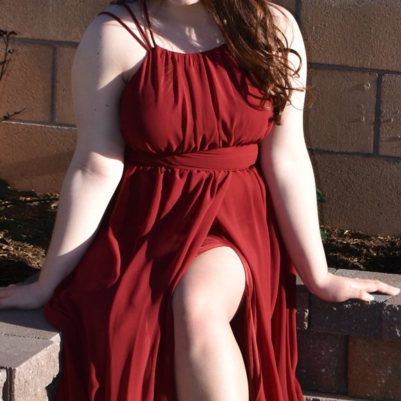 City Vibe | Dresses | Prom Formal Gracian Red Prom Dress | Poshmark
